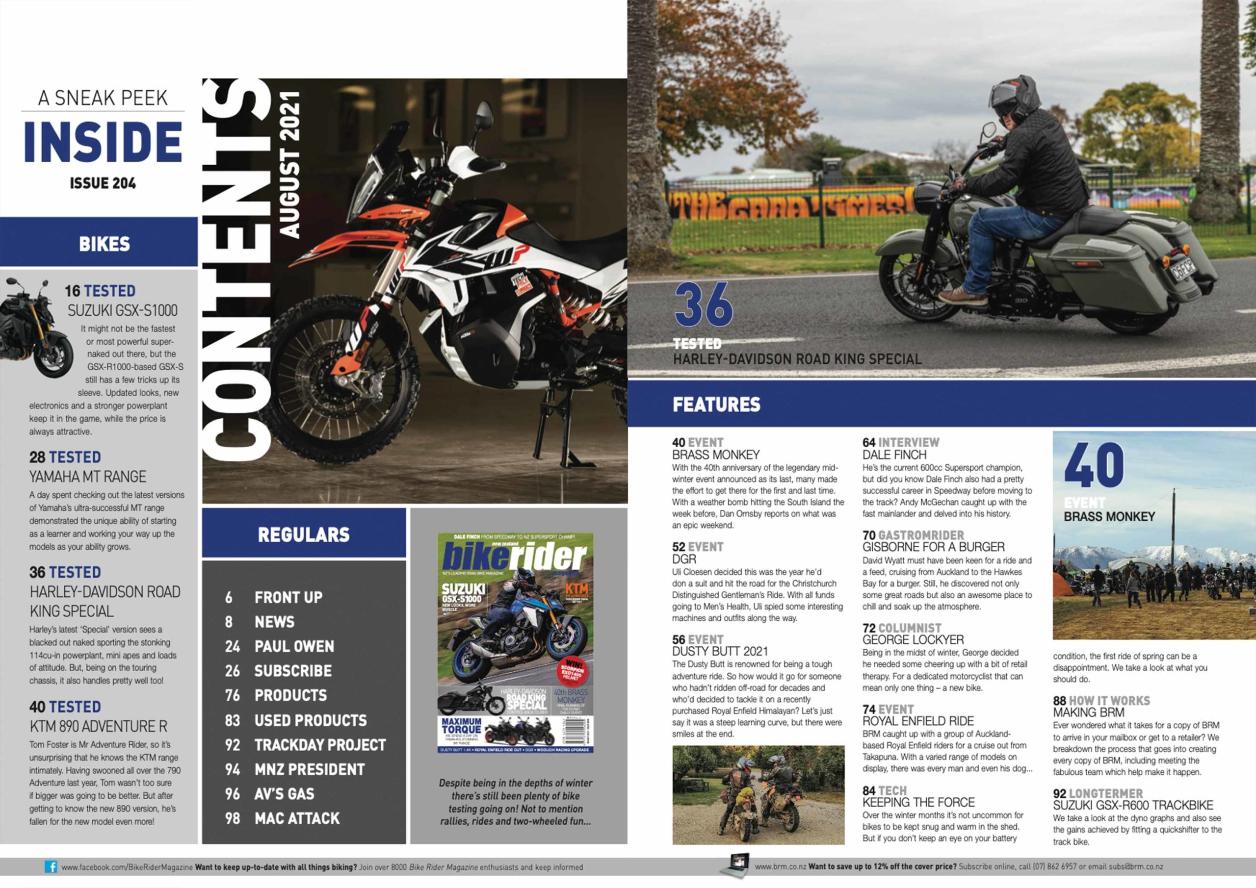 Latest Issue | Bike Rider Magazine