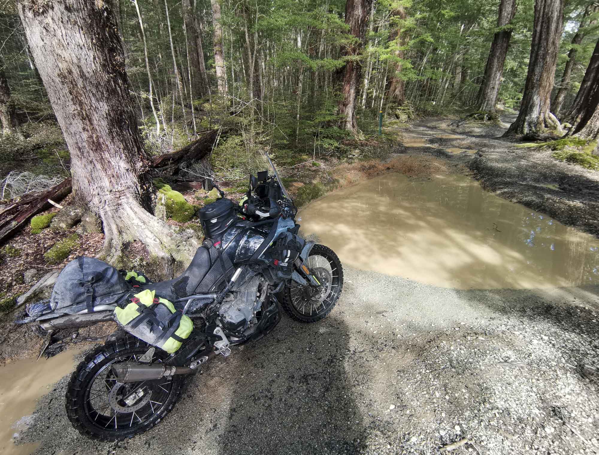 Checking out the CFMoto 450MT Suspension Upgrade - Bike Rider Magazine