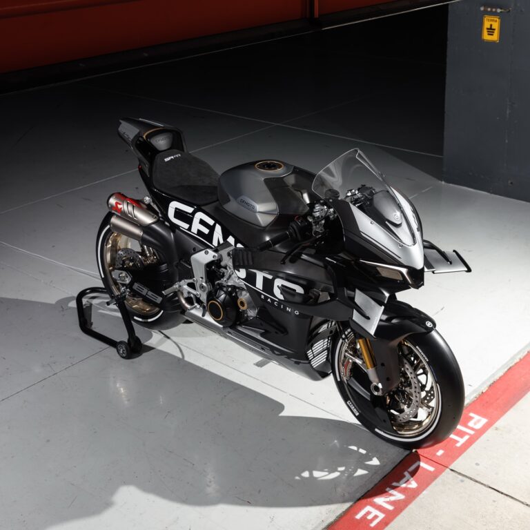 CFMoto SR-RR V4 concept adaptive aero details revealed