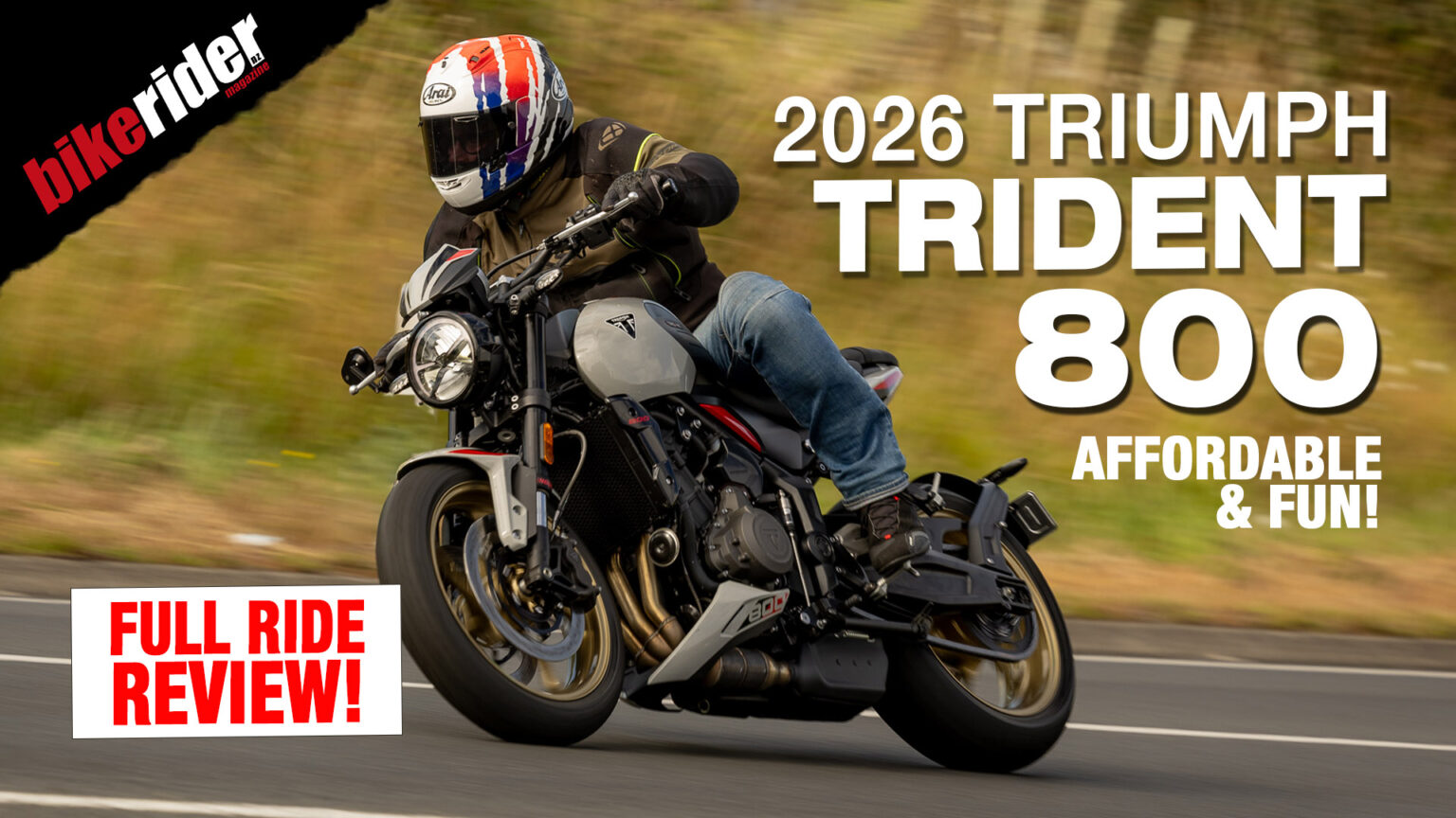 Triumph Trident 800 Review: Real-World Triple Hits the Sweet Spot ...